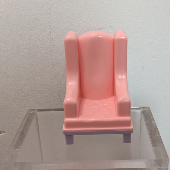 Playskool | Toys | Vintage Playskool Dollhous Armchair Chair Pink ...